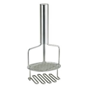 hic kitchen dual-action potato masher and ricer, 18/8 stainless steel