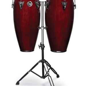 Latin Percussion LPA646-DW Conga Drum Dark Wood / Black