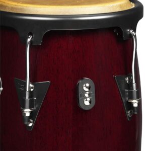 Latin Percussion LPA646-DW Conga Drum Dark Wood / Black