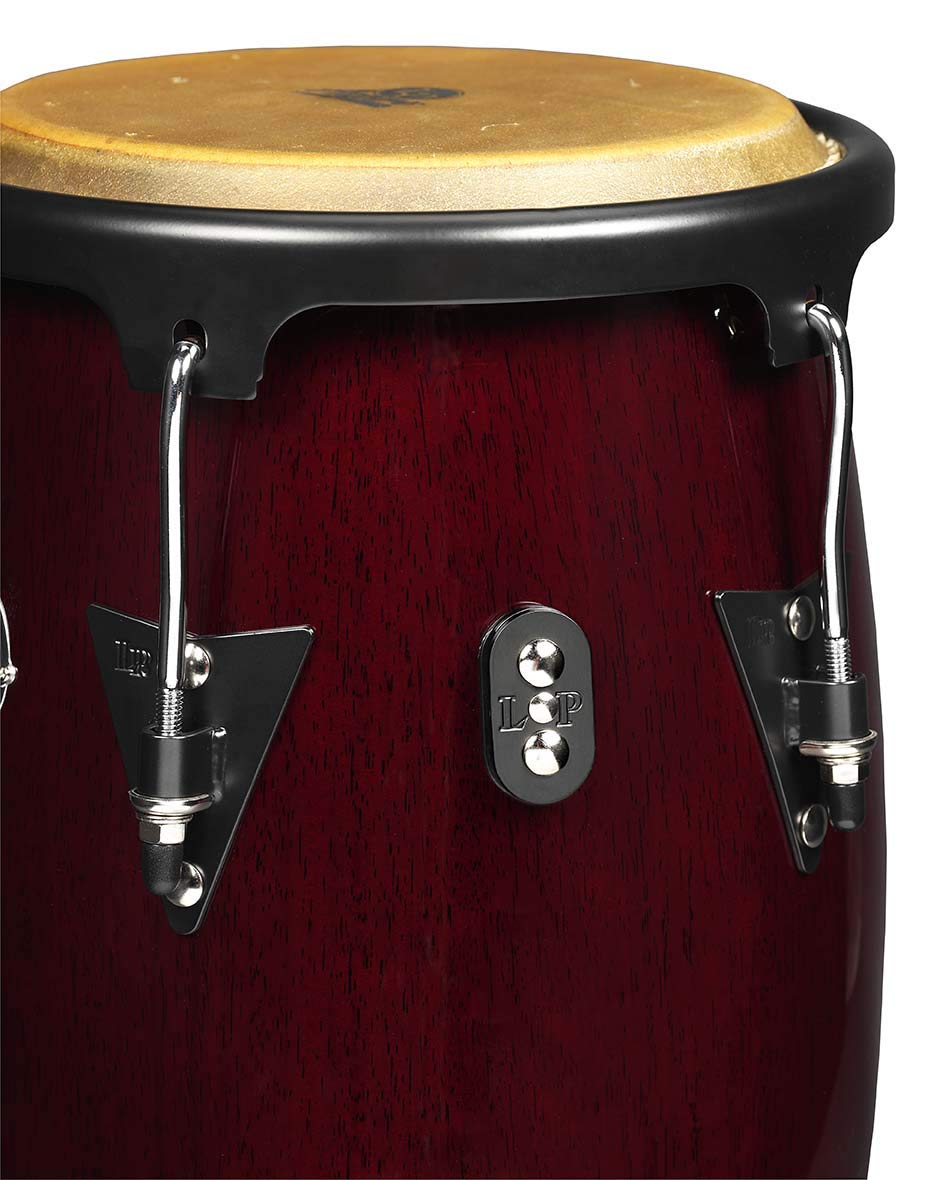 Latin Percussion LPA646-DW Conga Drum Dark Wood / Black