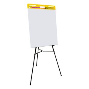 Post-it Super Sticky Easel Pad, Great for Virtual Teachers and Students, 25 x30 Inches, White with Grid, 30 Sheets/Pad, 4 Pads/Pack (560 VAD 4PK)