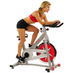 sunny health & fitness sf-b901 pro indoor cycling exercise bike