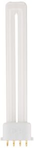 sylvania 20318 compact fluorescent 4 pin single tube 4100k, 13-watt