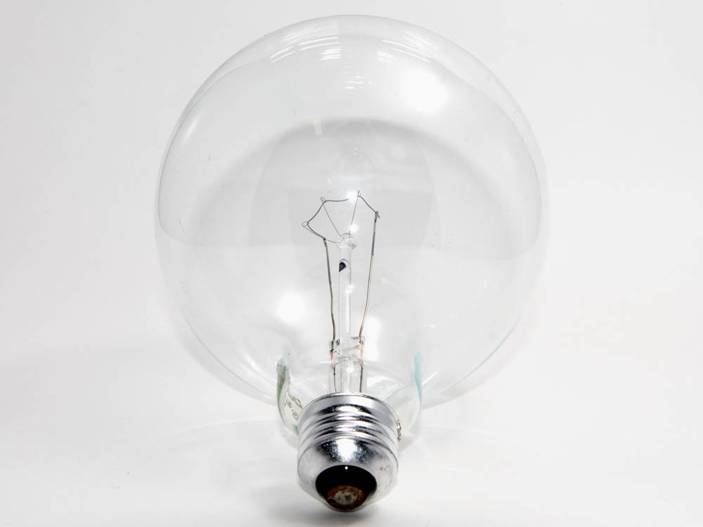 Philips 60w 120v G40 DuraMax Clear E26 Decorative Incandescent Light Bulb