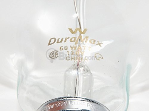 Philips 60w 120v G40 DuraMax Clear E26 Decorative Incandescent Light Bulb