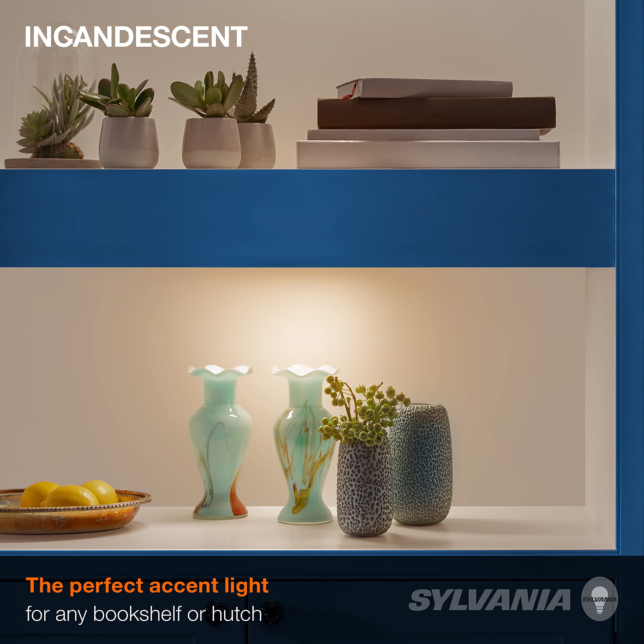 SYLVANIA Mini-Floodnight Incandescent Bulb, 25W R14, Intermediate Base, Reflector, 130 Lumens, 2850K, 120V, Frosted - 1 Pack (14784), Warm White