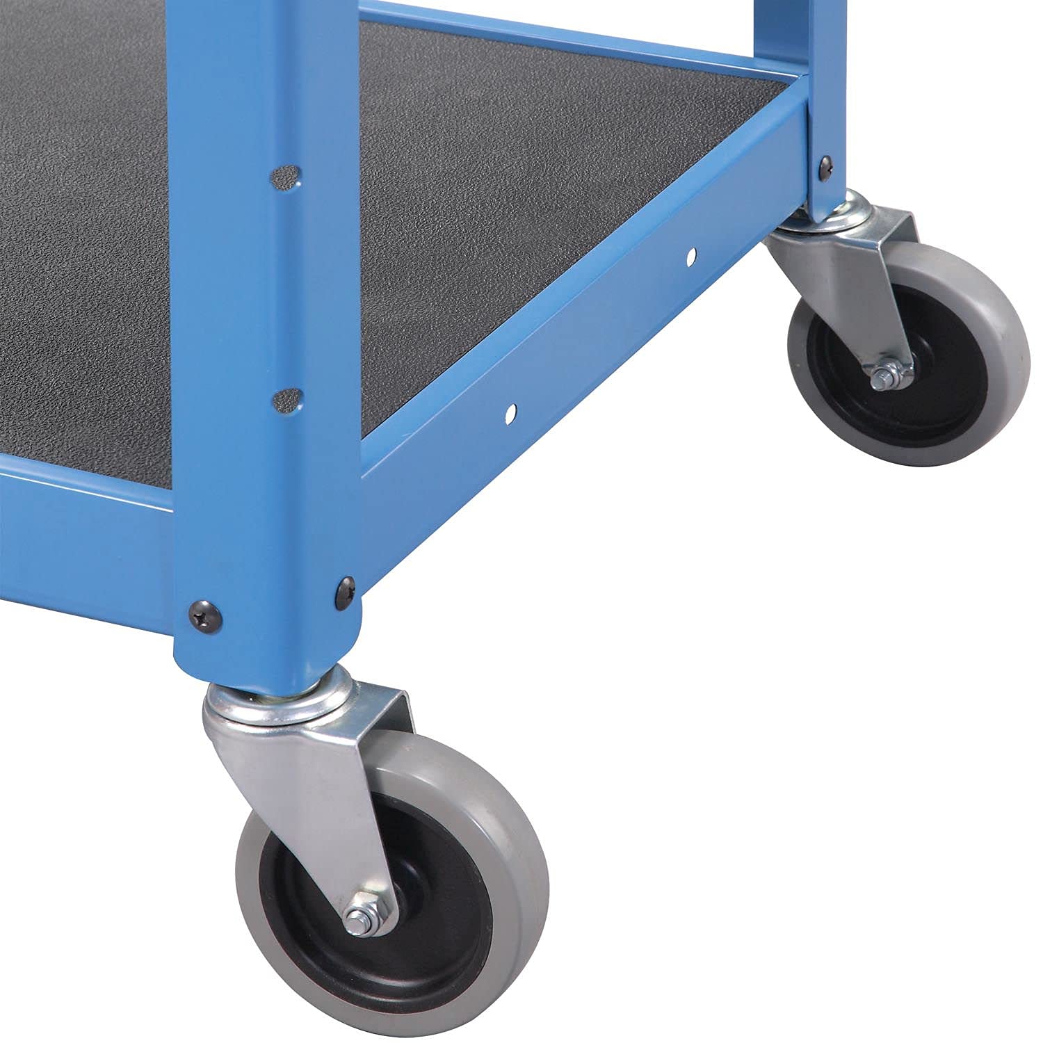 Global Industrial Steel Audio Visual & Instrument Cart Blue