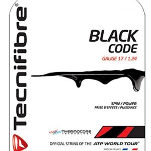 Tecnifibre Black Code Tennis String Set (17)