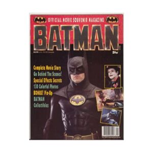 batman official movie souvenir magazine