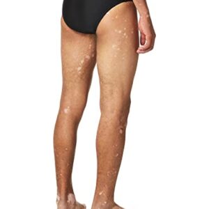 Speedo Boy's Brief Endurance+ Solid Youth Swimsuit, Speedo Black, 28 US