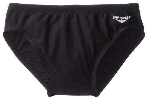 The Finals Boy's Xtra Life Lycra Fiber Reactor Athletic Racer, Black, 24