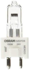 osram dze/fds 150w 24v tungsten halogen lamp