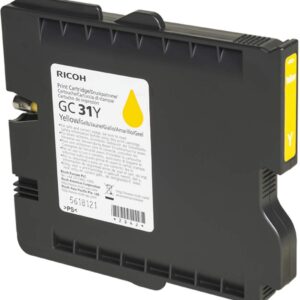 Ricoh 405691 Yellow Ink Print Cartridge Type GC31Y