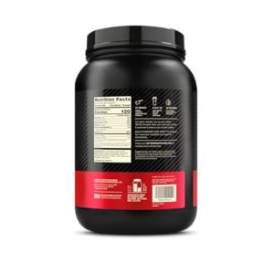 Optimum Nutrition Gold Standard 100% Whey Protein Powder, French Vanilla Creme, 2 Pound (Packaging May Vary)