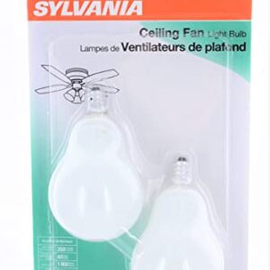 Syl Ceiling Fan Bulb 40w Size 2ct Syl Ceiling Fan Bulb 40w Wht 2ct