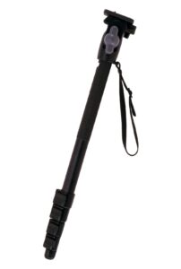 slik e-z pod jr monopod - supports 8.5 lb (3.86 kg), for mirrorless/dslr sony nikon canon fuji cameras and more - black (617-200)