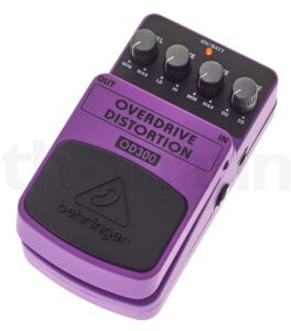 behringer overdrive/distortion od300 2-mode effects pedal