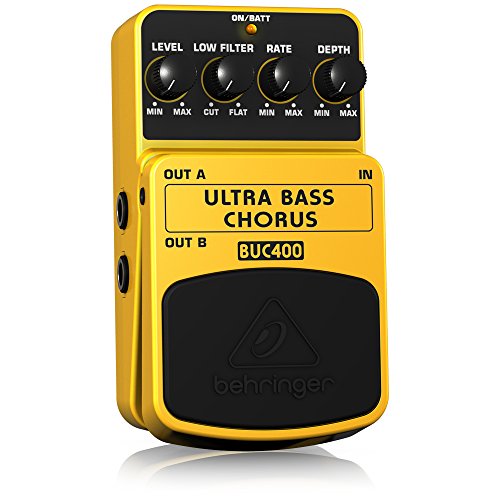 Behringer Ultra Bass Chorus Buc400 Ultimate Bass Chorus Effects Pedal