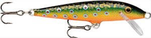 rapala original floater 07 fishing lure, 2.75-inch, brook trout