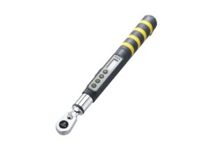 topeak d-torq digital bike torque wrench, silver, grey