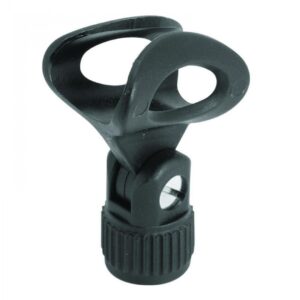 on-stage my251 elliptical microphone clip, black