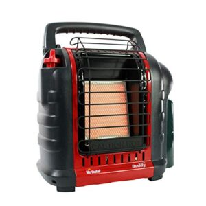 mr. heater f232000 mh9bx buddy 4,000-9,000-btu indoor-safe portable propane radiant heater, red-black