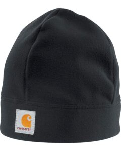 carhartt men's fleece hat,black,one size