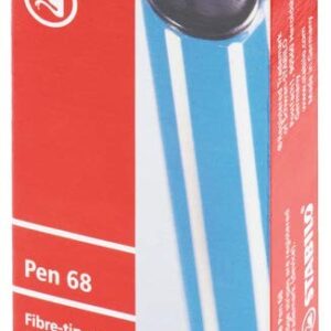 STABILO Pen 68 black pack of 10 - Premium felt-tip Pen