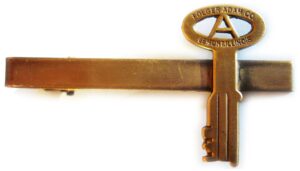 folger adam co jail cell prison replica key tie bar clip