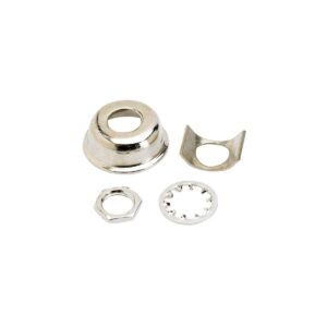 fender telecaster jack ferrule - nickel