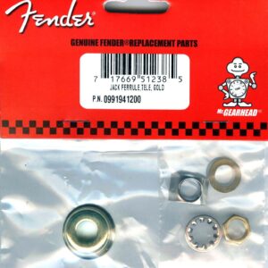 Fender Telecaster Jack Ferrule - Gold