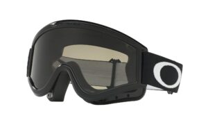 oakley l-frame with clear lens included mx goggles,l frame frame/grey & clear af lens,one size