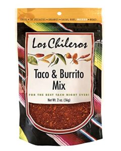 los chileros taco and burrito mix, 2 ounce