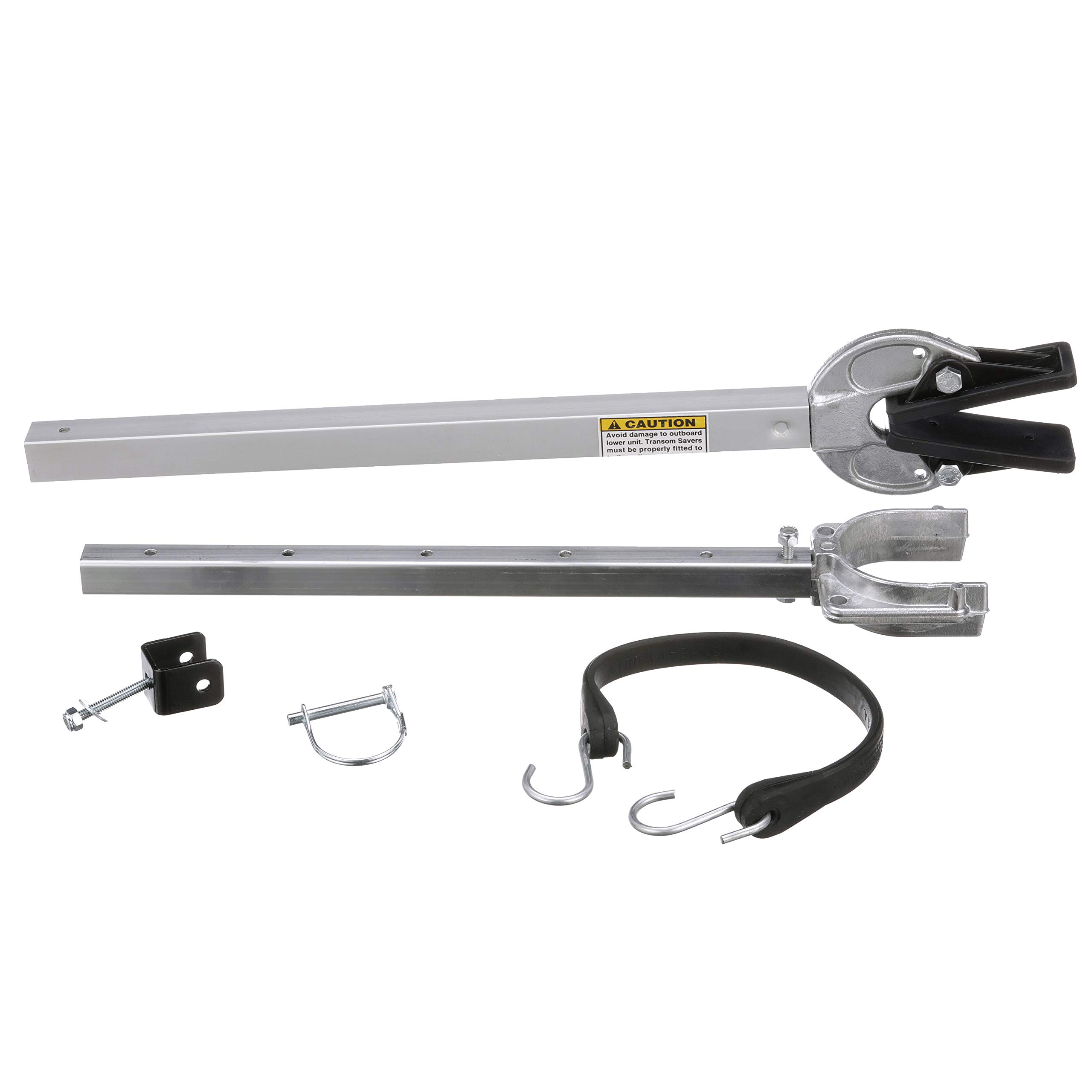 Attwood SP-400-RB Adjustable Transom Saver, 23 to 35 Inches, Composite Head Holds Engine, Roller and Trailer Mounts