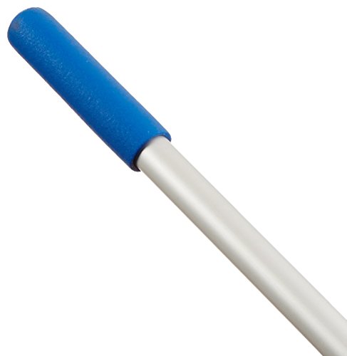 STAR BRITE Deluxe Telescoping Deck Brush Kit - Extendable Aircraft-Grade Aluminum Handle, Medium Multipurpose Bristles, Floats if Dropped, Ergonomic Design, Multi-Surface Cleaning - Blue (040192)