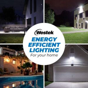 Westek Screw In Motion Sensor Light Socket for Outdoor Lighting - This Motion Sensor Light Socket Adapter Turns On Lights When Movement is Detected, 20ft Distance - (OMLC163BC)