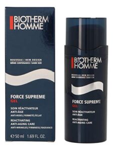 biotherm biotherm homme force supreme total reactivator anti aging gel care, 1.69oz, 1.69 ounce