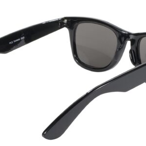 Pacific Coast Blues Brothers Glasses (Black Frame/Smoke Lens)