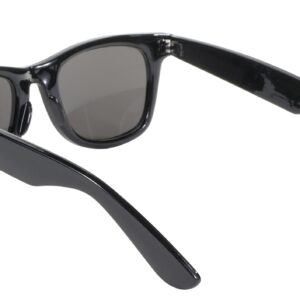 Pacific Coast Blues Brothers Glasses (Black Frame/Smoke Lens)