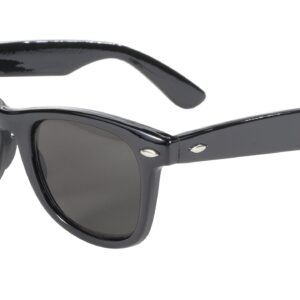 Pacific Coast Blues Brothers Glasses (Black Frame/Smoke Lens)