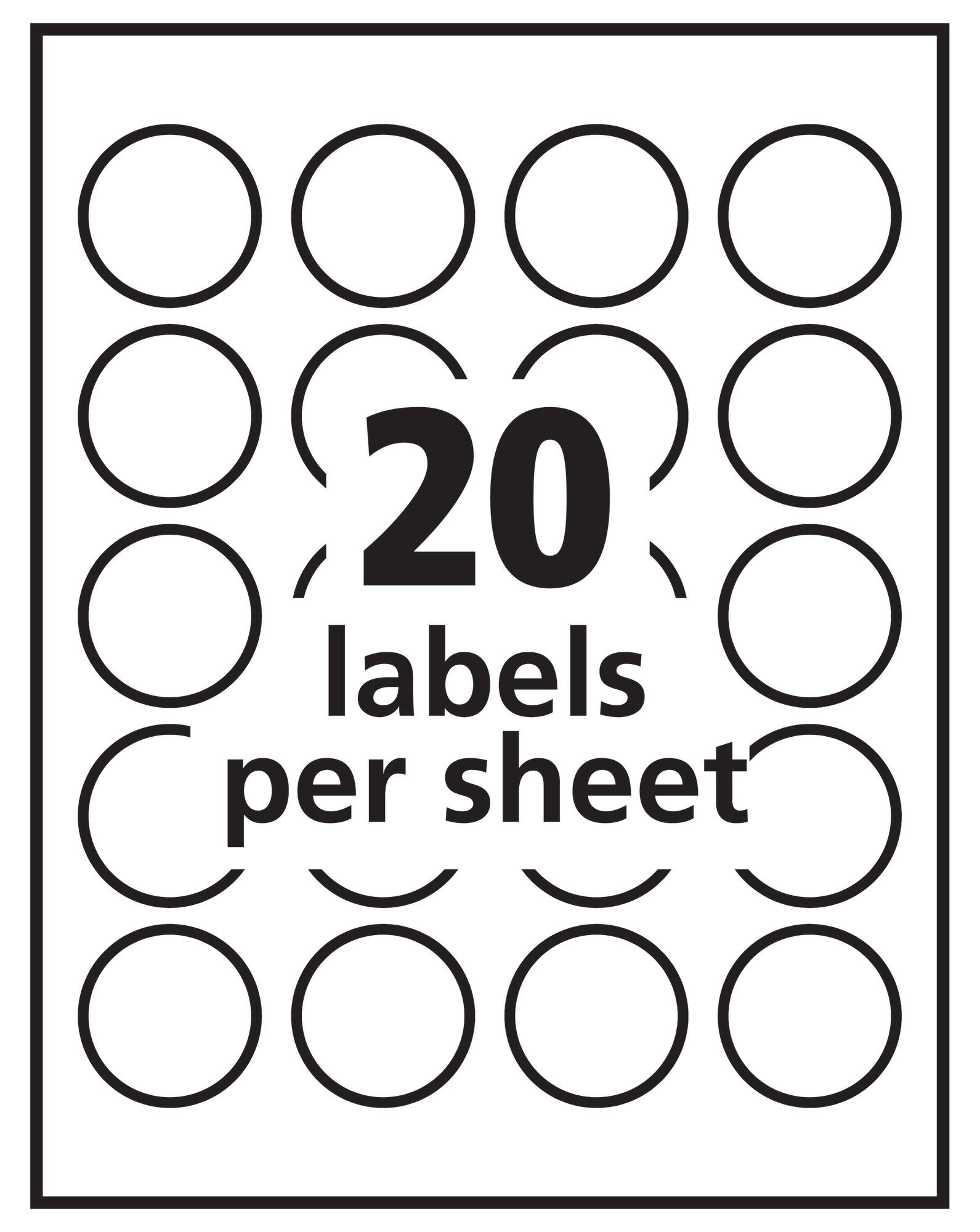 AVE6582 - Avery Multipurpose Label