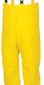 MCR Safety 8402X5 Hydroblast Neoprene/Nylon 2-Piece Rainsuit with Attached Hood, Yellow, 5X-Large