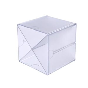 deflecto stackable cube organizer, 6 inch x 6 inch