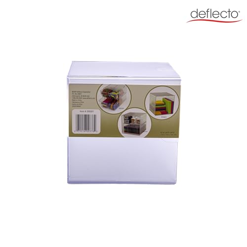 Deflecto Stackable Cube Organizer, 6 inch x 6 inch