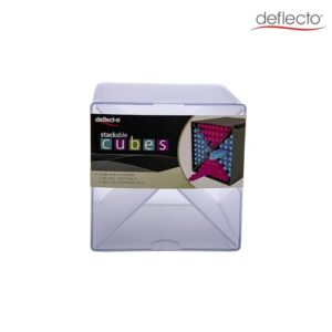 Deflecto Stackable Cube Organizer, 6 inch x 6 inch