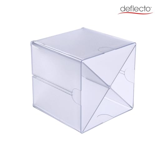 Deflecto Stackable Cube Organizer, 6 inch x 6 inch