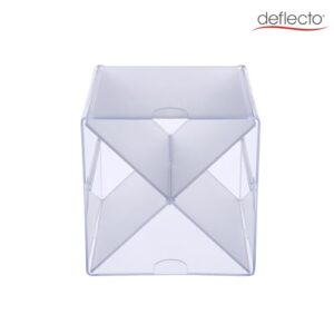 Deflecto Stackable Cube Organizer, 6 inch x 6 inch