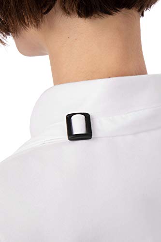 Chef Works Unisex Three Pocket Apron, White, One Size