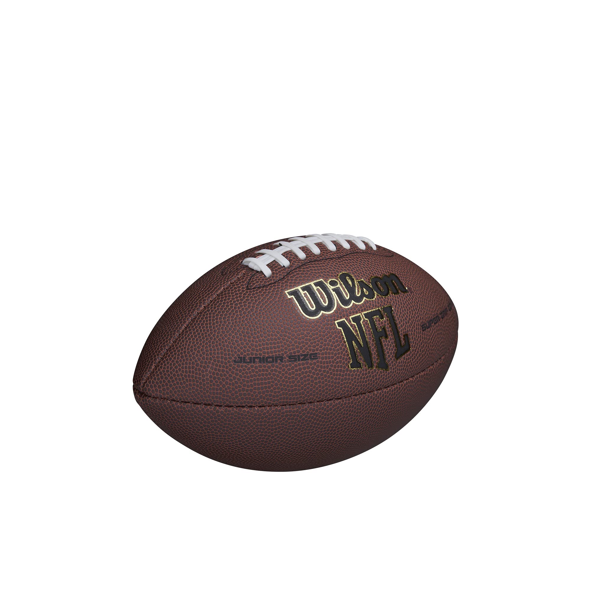 Wilson NFL Super Grip Composite Football - Junior Size, Brown