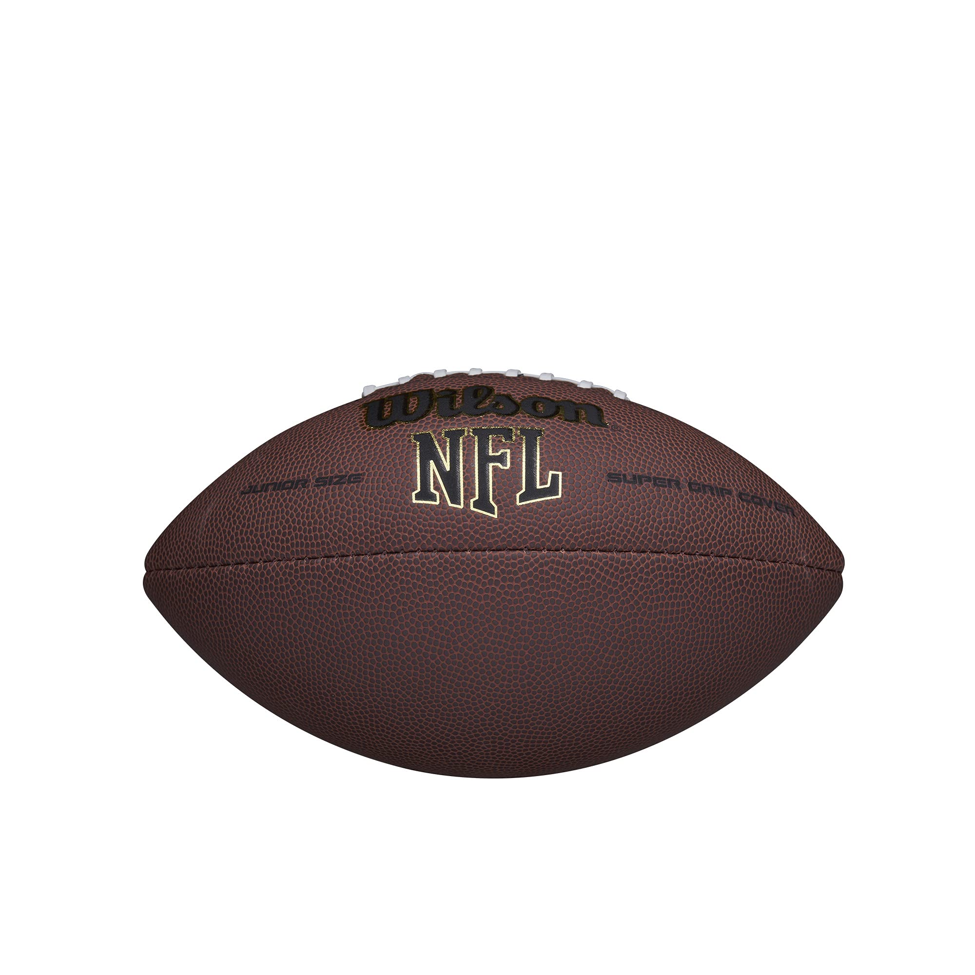 Wilson NFL Super Grip Composite Football - Junior Size, Brown